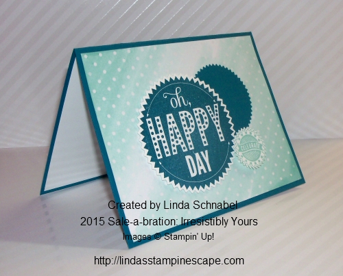 Stamp Happy with a New Technique! | Linda's Stampin' Escape