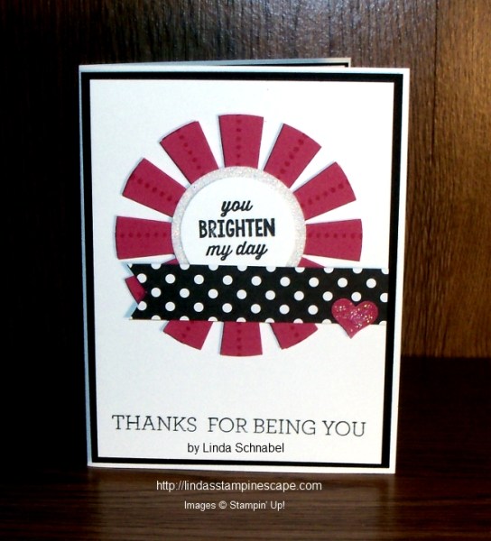 Sunburst Framelit Card Parade … | Linda's Stampin' Escape