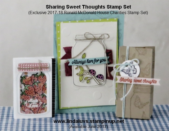 SNEAK PEEK: Sharing Sweet Thoughts Stamp Set | Linda's Stampin' Escape