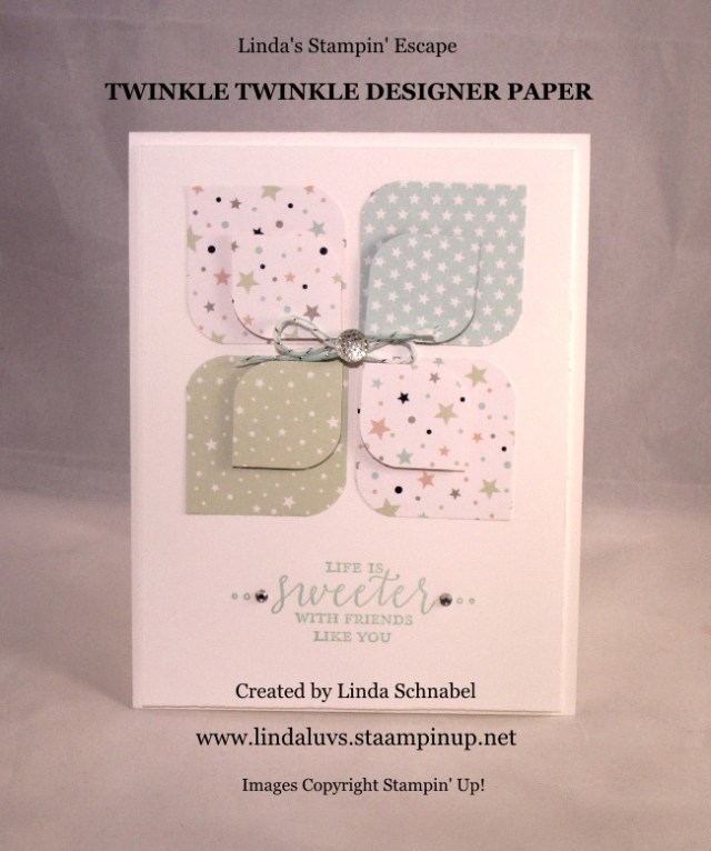 Designer Paper Creations – A Parade of Cards! | Linda's Stampin' Escape