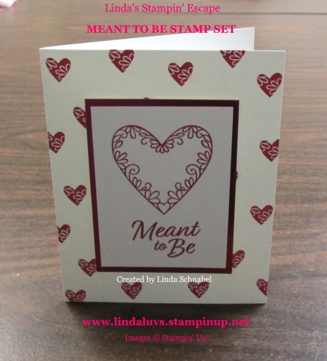 It’s Meant to Be | Linda's Stampin' Escape