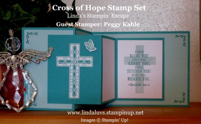 Hold Onto Hope Stamp Set … Guest Stamper: Peggy | Linda's Stampin' Escape