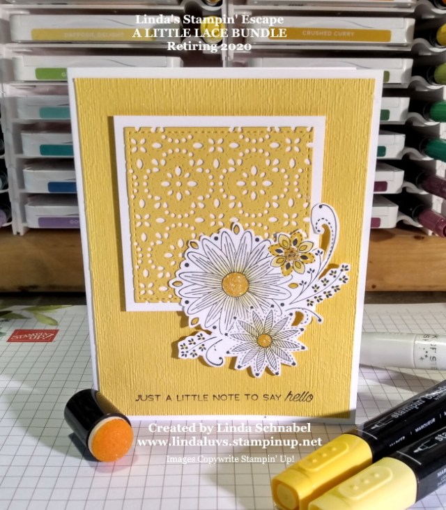 Hello Friends … Hello Spring Card | Linda's Stampin' Escape