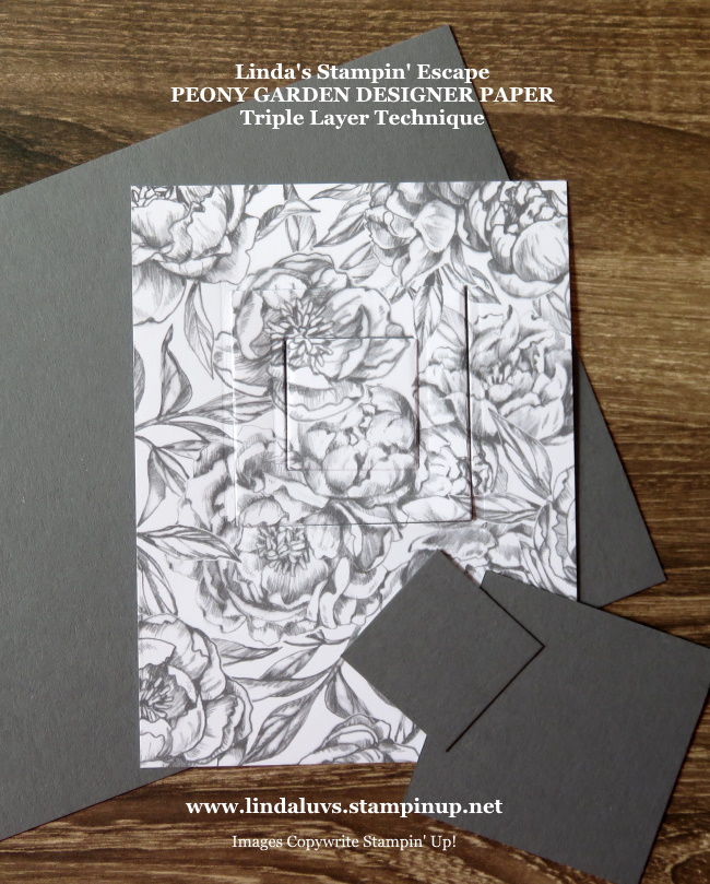 Lovin’ the Triple Layer Technique | Linda's Stampin' Escape