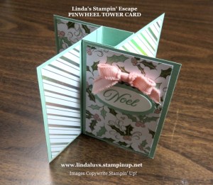 The PINWHEEL TOWER Cards | Linda's Stampin' Escape