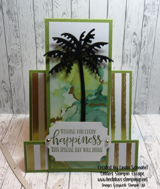 FUN FOLD: Faux Step Card | Linda's Stampin' Escape