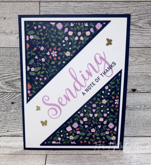 Simply Sunday: A Note of Thanks Card /Split Card Tutorial | Linda's ...