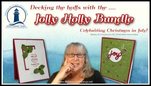 🎄 Christmas in July with the Jolly Holly Bundle! | Linda's Stampin' Escape