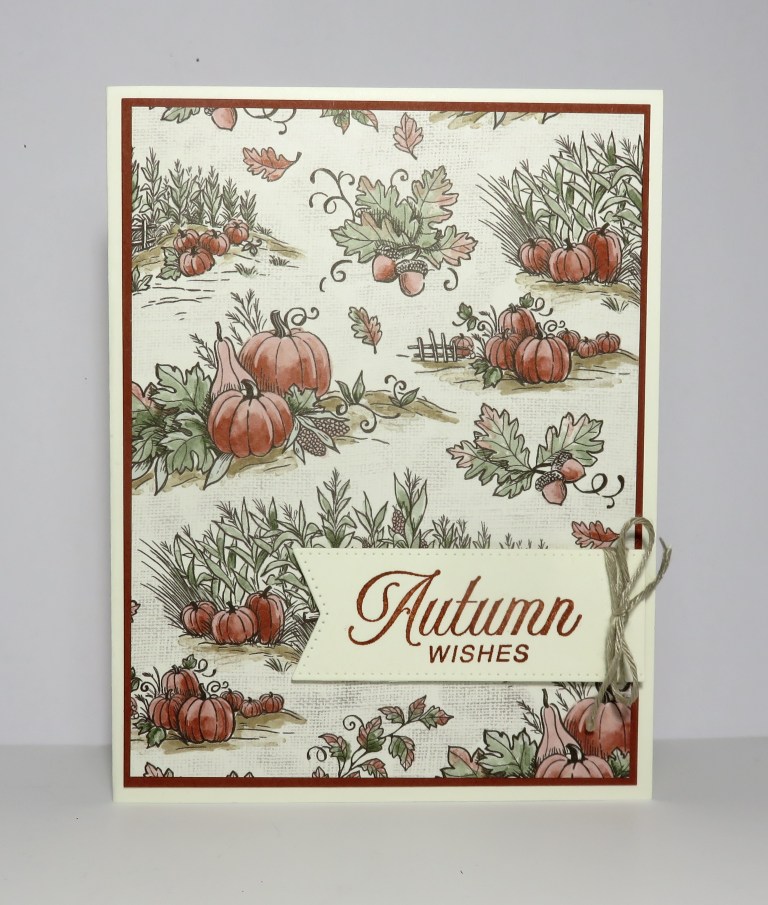 Simply Sunday: Timeless Autumn Style with Autumn Toile | Linda's ...