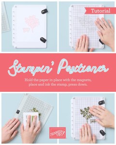Introducing the NEW Stampin’ Positioner! | Linda's Stampin' Escape